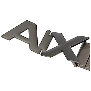 Armani Exchange Men's Leather Wide Logo Belt Buckle, black/phantom, 38
