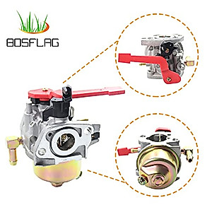 BOSFLAG 951-10956A Carburetor Replaces 951-10956, 951-12612A, 951-12612, 751-14018, 951-14018, 751-10956, 751-10956A for MTD, Yard Machines, Troy-Bilt, Husky Engines