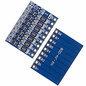 AITRIP 3PCS Lithium Battery Protection Board 3S 4S 5S 6S 7S 8S 21V 4.2v li-ion Balancer Board 18650 li-ion balncing Full Charge Battery Balance Function Protection Board