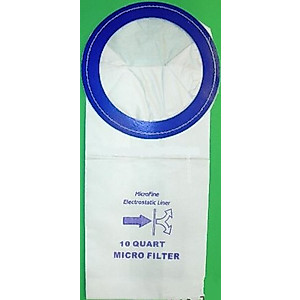 Micro Fine - Microfine Vacuum Cleaner Bags - 10 Quart