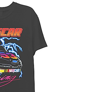 NASCAR Vintage Daytona 500 Shirt Racing Mens Graphic T-Shirt (White Daytona, Medium), Black Daytona