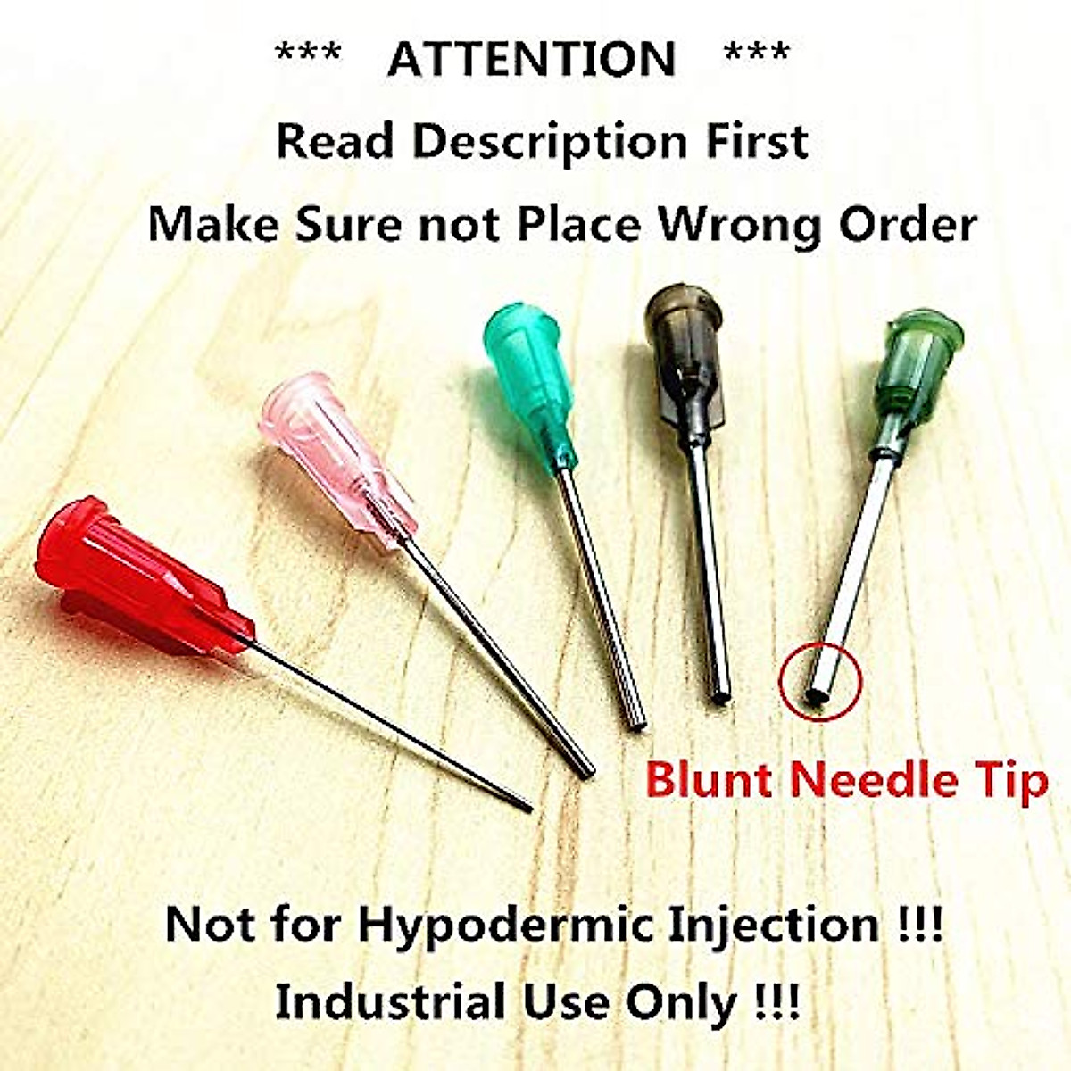 10 Pack 30ml Syringes with 16Gx1.0'' Blunt Tip Fill Needles and Storage Caps(Luer Lock)