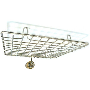 Stainless Steel Square Wire Roaster Wooden Handle, Roasting Net Roti Jali, Roti Grill, Papad Grill, Chapati Grill, Sqaure Roasting Papad Net