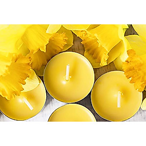 50 Citronella Oil Scented Tea Light Candles Indoor/Outdoor Up to 4 Hours Burn Time - 50 Pack