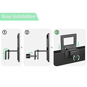 QEROMY Non-Slip Mattress-Gaskets, Mattress-Slide-Stopper, Mattress-Holder for Metal Bed Frame, Wide Adaptability & Adjustable Size, 6 PCS, Black