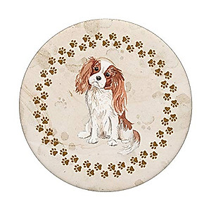 Cute Cavalier King Charles Spaniel Gift for Dog Lover PopSockets PopGrip: Swappable Grip for Phones & Tablets