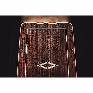 Meinl Percussion Artisan Edition Cajon with Internal Strings for Snare Effect, Baltic Birch/Brown Eucalyptus — Made in Spain — Tango Line, 2-Year Warranty (AETLBE)