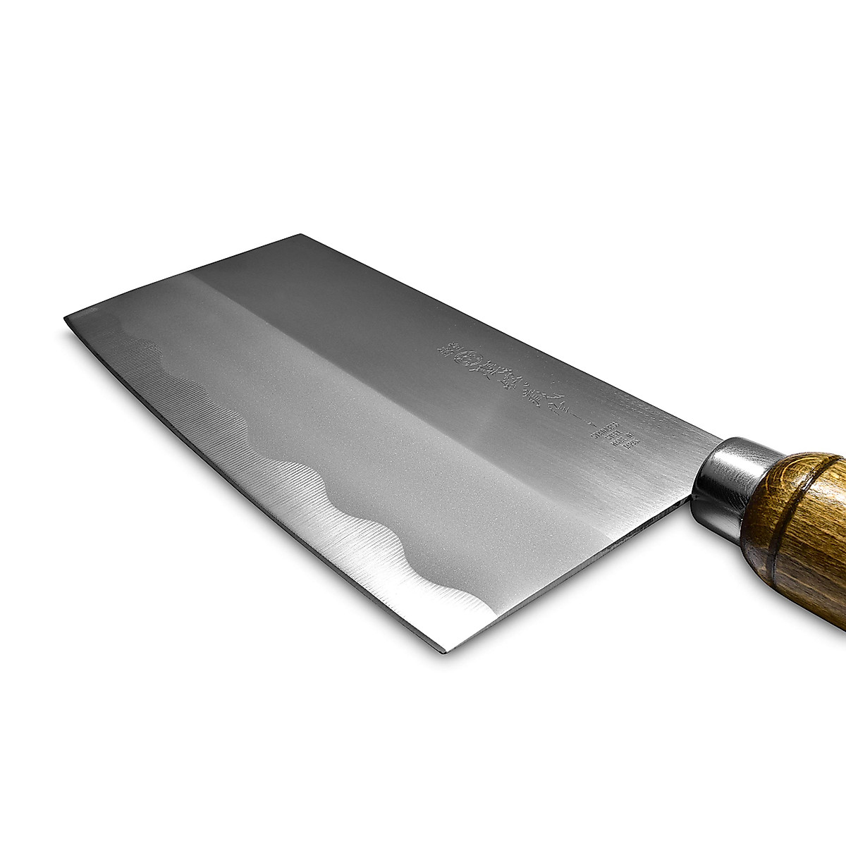 Seki Japan TSUBAZO Japanese Meat Vegetable Cleaver, Stainless Steel Butcher Knife, Shiraki Handle, 170 mm (6.7 in)