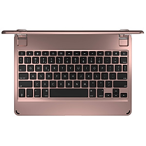 Brydge 10.5 Keyboard for iPad Air (2019) and iPad Pro 10.5 inch, Aluminum Bluetooth Keyboard with Backlit Keys (Rose Gold)