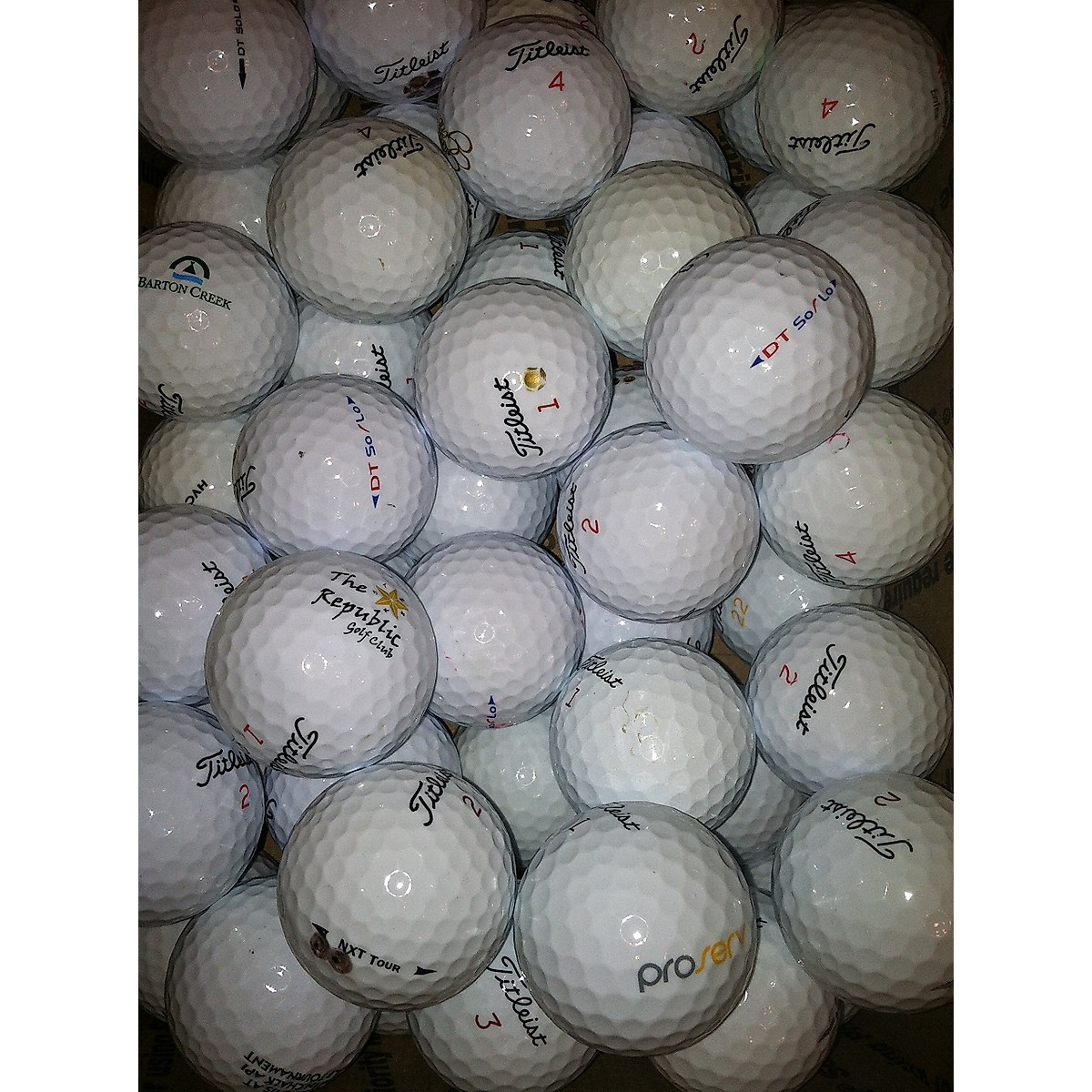 36 Titleist Mixed Used Golf Balls in Near Mint Condition - 3 Dozen