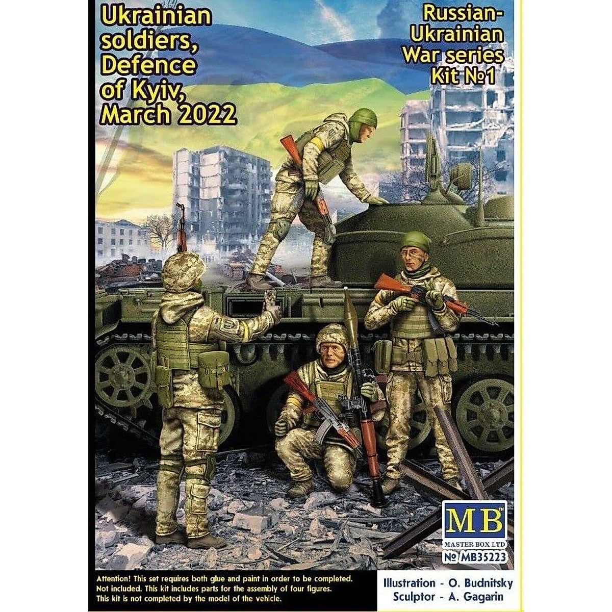 Master Box 35223 1/35 Defence of Kyiv March 2022 Trophy #1