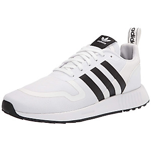 adidas Originals mens Smooth Runner Sneaker, White/Core Black/Dash Grey, 13 US
