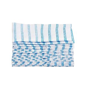 Rubbermaid Commercial Products HYGEN Disposable Microfiber Cloth/Towel Pack, 35 Count, 12"x12", with Scrubbing/Scouring Stripes, Multisurface, for Dry and Wet Cleaning, for Home/Medical/Car/Boat