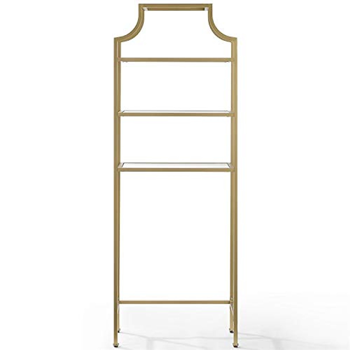 Crosley Furniture Aimee Space Saver, Gold
