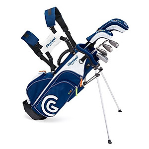 Cleveland Golf Junior Golf Set, Large Ages 10-12, 7 Clubs and Bag