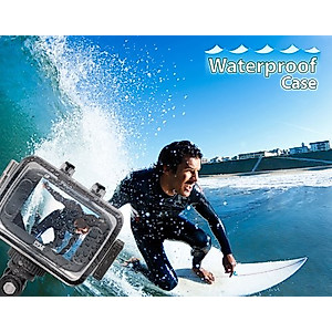 Pyle Mini HD Sports Action Camera - Camcorder w/ 5.0 MP Camera, 2" Touch Screen, USB SD Card, Rechargeable Battery - Waterproof Case, Bike Handle bar, Helmet Mount, Car Charger PSCHD30OR (Orange)