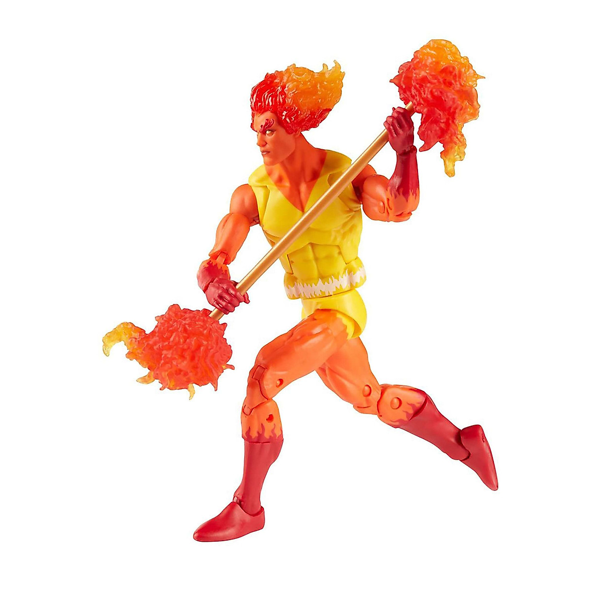 Hasbro Marvel Legends Series Retro Fantastic Four Firelord 6-inch Action Figure Toy, Includes 3 Accessories (F3444)