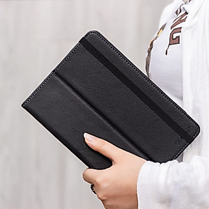 CoBak Case for All-New Fire 8 Tablet (2020/2022 Model, 10th/12th Generation) - Premium PU Leather Slim Folding Stand Shell Multiple Viewing Angles Cover with Auto Wake/Sleep