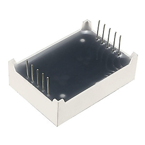 uxcell Common Cathode 10 Pin 1 Bit 7 Segment Display 1.34 x 0.94 x 0.41 Inch 1" Red LED Display Digital Tube 10pcs