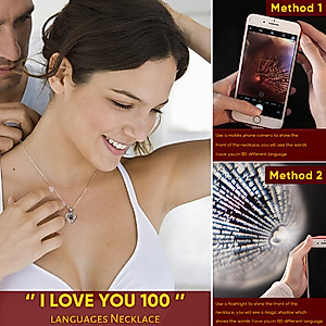 Jeekfrose Preserved Rose Bear Birthday Gifts for Mom Woman - Mothers Day for Best Mother Wife Including I Love You 100 Languages and Greeting Card, for Anniversary Valentines Day