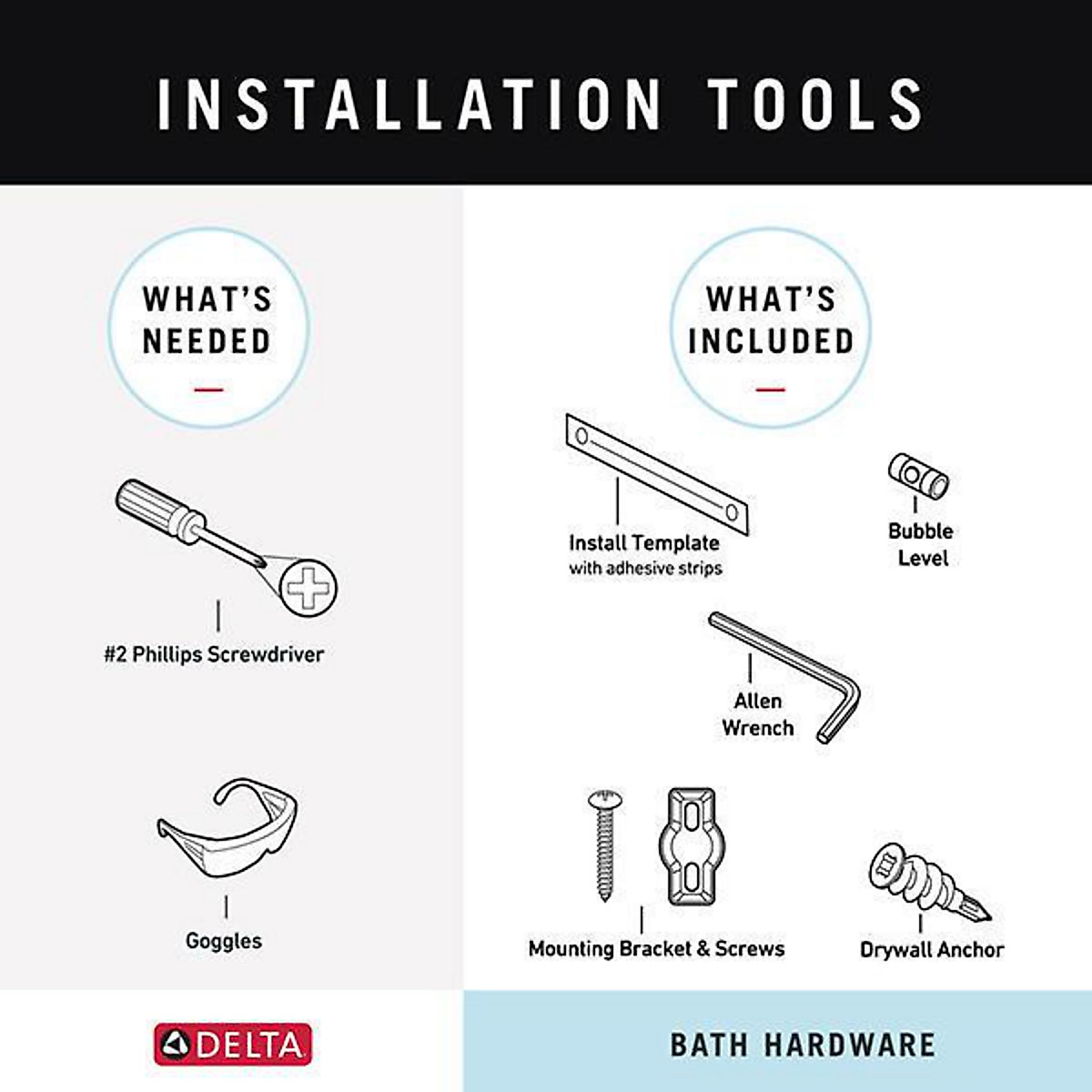 DELTA 77535 Ara, Robe Hook, Chrome