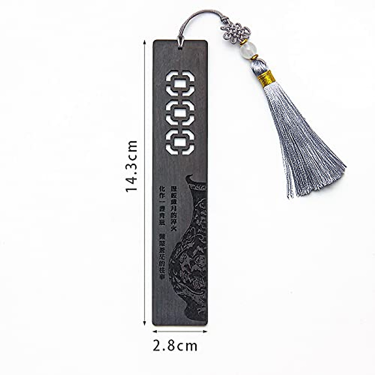 Handmade Wooden Bookmark ,Bookmark,Wood BookmarkWooden Bookmark with Beautiful Tassels, Ideal Gifts for Women/Men/Friends/Girls/Teacher,Birthday Present.