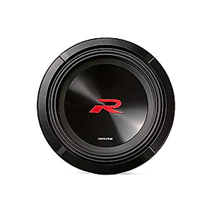 Alpine R2-W12D2 12-inch R-Series Subwoofer with Dual 2-Ohm Voice Coils