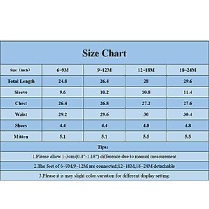 Tengoait Infants Girls Spring Fleece Pram Snow Suits Baby Boy Christmas Hooded Wearing Coat Unisex Baby Cartoon Mittens Onesie Winter Outwear Footie Beige for 12-18 Months M(10)