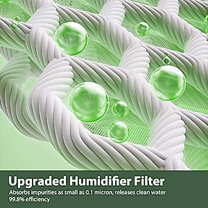 Improvedhand 1043 Super Humidifier Wick Filter Replacement Compatible with Essick Air AirCare Bemis Fit for EP9800 EP9500 EP9700 EP9R800 826000 831000 800 8000 Series Humidifiers