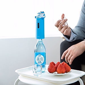 Jinro Soju Dispenser with 2 pcs of Soju Glasses, Automatic Drink Dispenser for Soju Only, Classic Soju Brand Merch, Korean Soju, Funny Gifts, Silicone Tube 2 Sizes, C-TYPE Charging [OFFICIAL LICENSE]