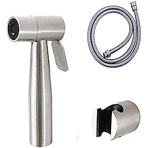 JIYTG Toilet Brush Bidet Douche Set Shower Head Toilet Spray Head Hygiene Bidet Toilet Spray Gun Set Companion Booster Nozzle