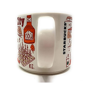 Starbucks KANSAS CITY Been There Series Across The Globe Collection Ceramic Coffee Mug 14 oz