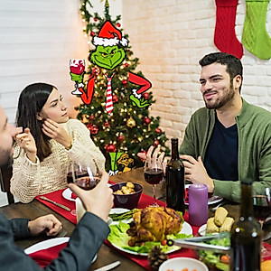 Christmas Tree Topper, Christmas Decorations for Xmas Tree, Christmas Tree Decor for Funny Christmas Themed Party Supplies