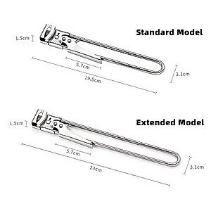 2023 New Jar Opener for Weak Hands, Adjustable Stainless Steel Can Opener, Jar Gripper Tight Lid Opener, Kitchen Gadgets, Easy Jar Opener for the Elderly and Children (A1-1PCS-Standard Model)