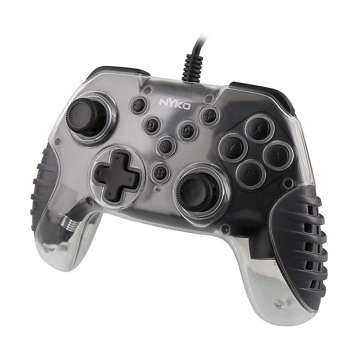 Nyko Air Glow - LED Fan-Cooled Wired Controller for Switch - LED Light Show and Hand Cooling Fan - Wired 10Ft Cable - Nintendo Switch