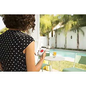 August Connect Wi-Fi Bridge, Remote Access, Alexa Integration for Your August Smart Lock, white