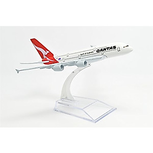 TANG DYNASTY(TM 1:400 16cm Air Bus A380 Qantas Metal Airplane Model Plane Toy Plane Model