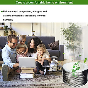 Lxiyu 8-Pack Humidifier Wicking Filter Compatible with Holmes Humidifier Replacement Filter HWF62 & HWF62CS, Filter A