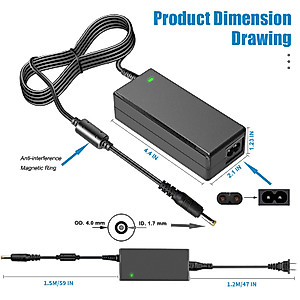 TKDY EP-5A EH-5 AC Power Adapter EN-EL14A Dummy Battery for Nikon D3500 D3400 D3200 D5100 D5200 D5300 D5500 D5600 D3100 D3300 Coolpix P7000 P7100 P7700 P7800 Df Cameras.