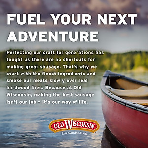 Old Wisconsin Turkey Sausage Snack Sticks, Naturally Smoked, Ready to Eat, High Protein, Low Carb, Keto, Gluten Free, 28 Ounce Resealable Package