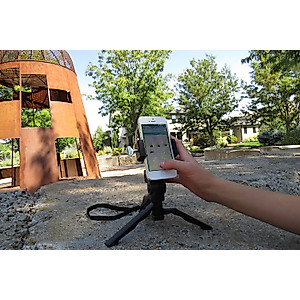 Octo Mount - Universal Cell Phone and GoPro Tripod & Hand Grip Mount. Works with iPhone, GoPro, Android, Samsung, Google Pixel, GoPro and Other Action Cameras.