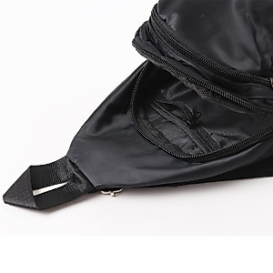 WESTEND Crossbody Nylon Sling Bag Backpack with Adjustable Strap