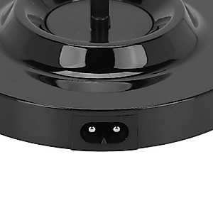 Shaver Charging Base, Simple Fashionable Electric Shaver Charging Stand Prevent Fall Black for Replace Shaver Charging