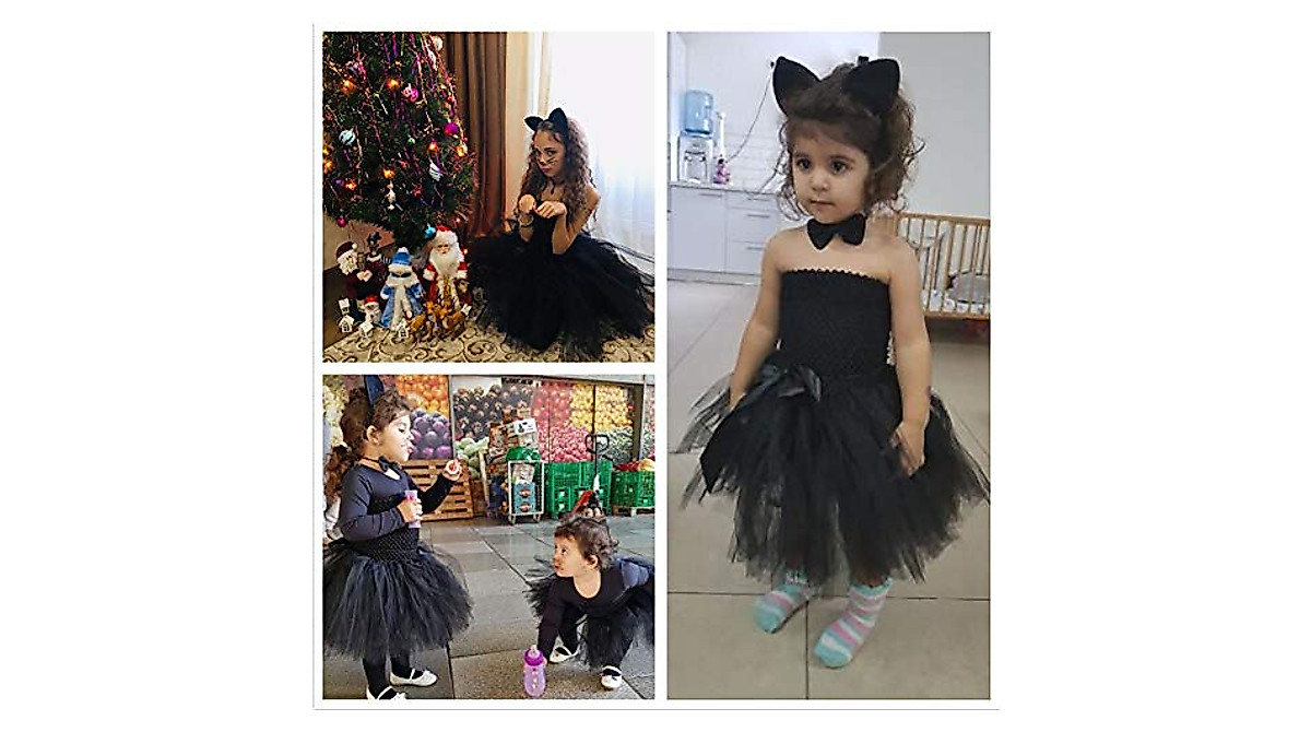 Tutu Dreams Cat Girl Costume for Kids - Halloween Ready!