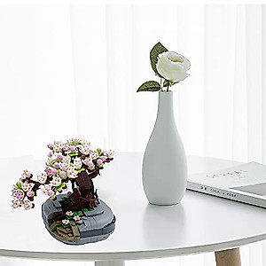 LNYSSQ Mini Succulent Bonsai Tree Building Sets Botanical Collection Flower Bouquet Bricks Bonsai Model Creative DIY Simulation for Home(Mini Sakura Bonsai)