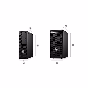Dell Optiplex 5090 SFF Small Form Factor Desktop | Core i7-10700 - 256GB SSD Hard Drive - 16GB RAM | 8 cores @ 4.8 GHz Win 11 Pro Black (Renewed)