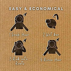 Clever Yoga Wave Natural Shampoo Bar Variety Pack - Handmade, Non-GMO & Vegan, Fresh Citrus, Argan Oil & Unscented Organic Shampoo Bar Set For Shiny Hair for Women & Men, Long-Lasting (80-120 Uses)