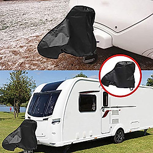 Bettli Caravan Hitch Cover Tongue Jack Cover PVC Trailer Tow Waterproof