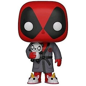 Funko POP! Marvel: Deadpool Playtime - Deadpool in Robe, Multicolor