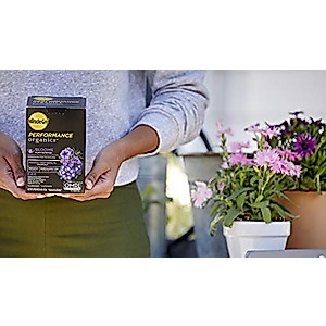 Miracle-Gro Performance Organics Blooms Plant Nutrition - Plant Food with Organic Ingredients Feeds Instantly, for Flowering Plants, Apply Every 7 Days for a Beautiful Garden, 1 lb.